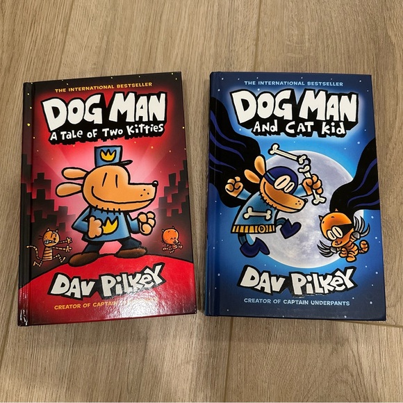 Other | Dog Man Book Set By Dav Pilkey | Poshmark